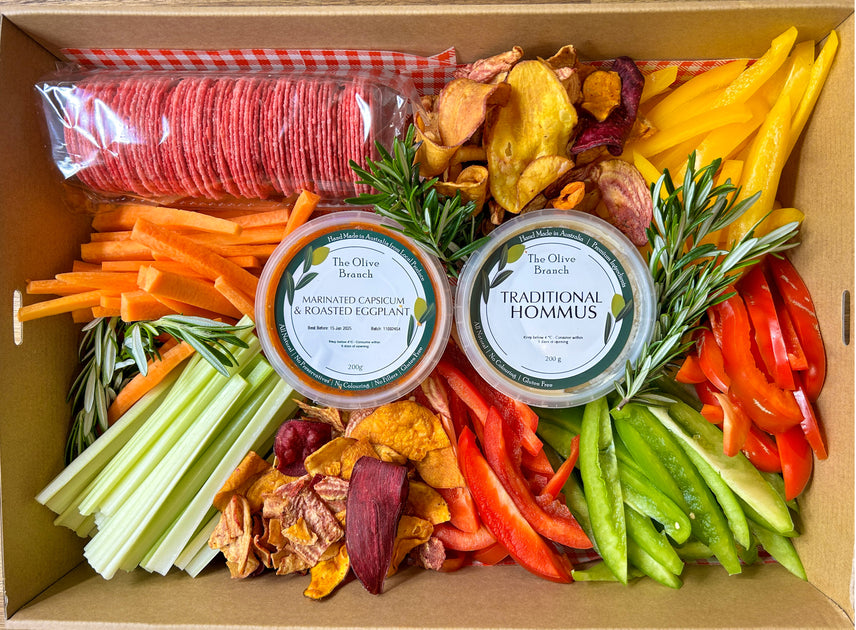 Crudités & Dips Grazing Box – Knights Deli