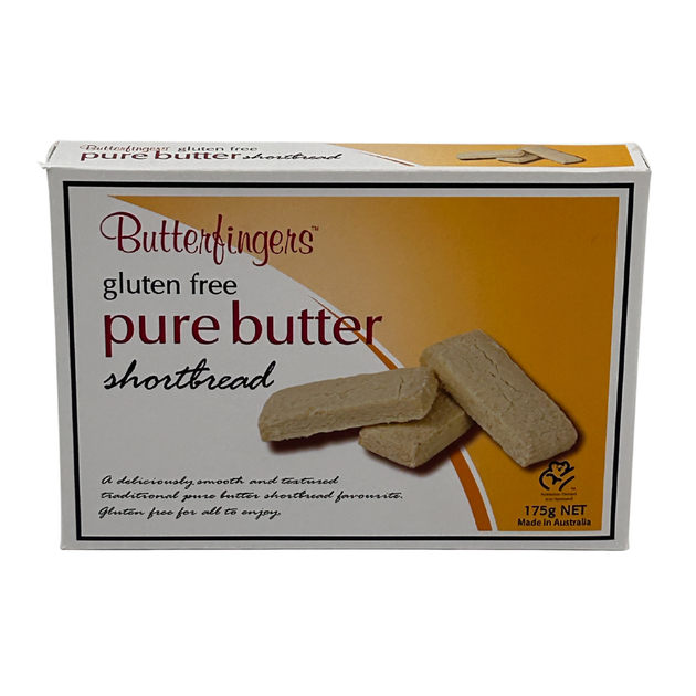 Butterfingers Gluten Free Pure Butter Shortbread 175g – Knights Deli
