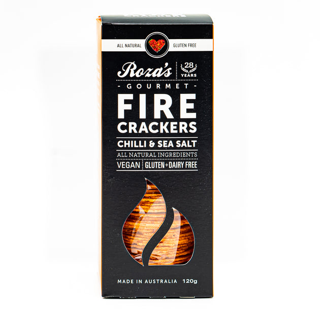 Roza's Fire Crackers (V, GF, DF) 120g – Knights Deli
